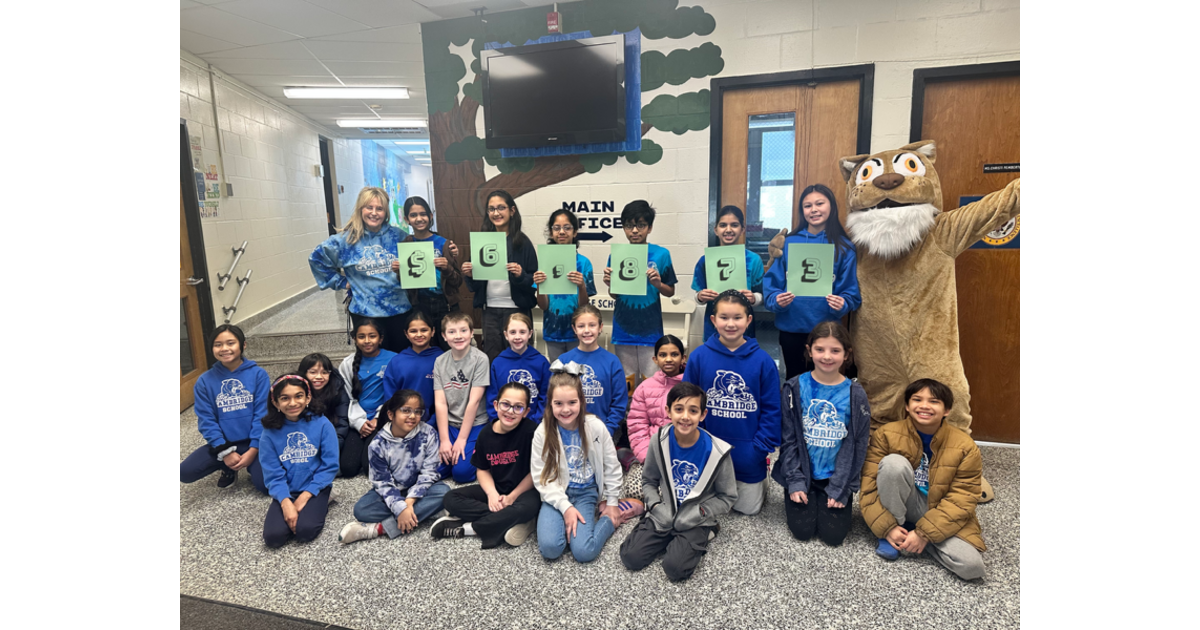 Cambridge Elementary School S Cougar Council Making A Difference With