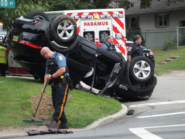 Rollover Crash on East Ridgewood Avenue in Paramus Leads to Minor ...