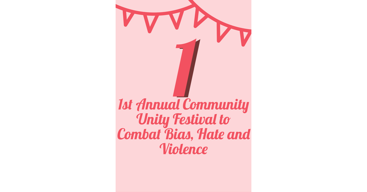 Community Invited to 1st Annual Community Unity Festival | Morristown ...