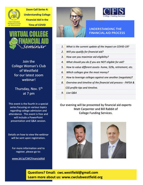 Webinar: Understanding the Financial Aid Process in the Time of COVID ...