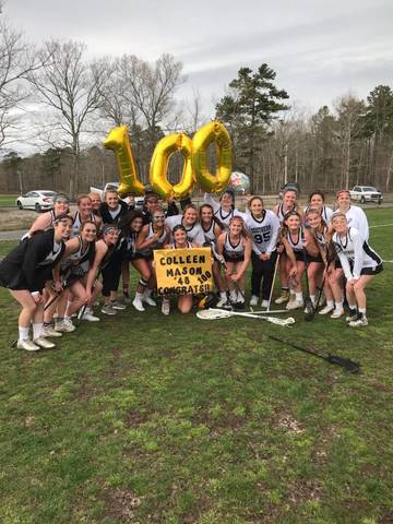 Colleen Mason Scores Her 100th Career Goal in Southern Girls Lacrosse ...