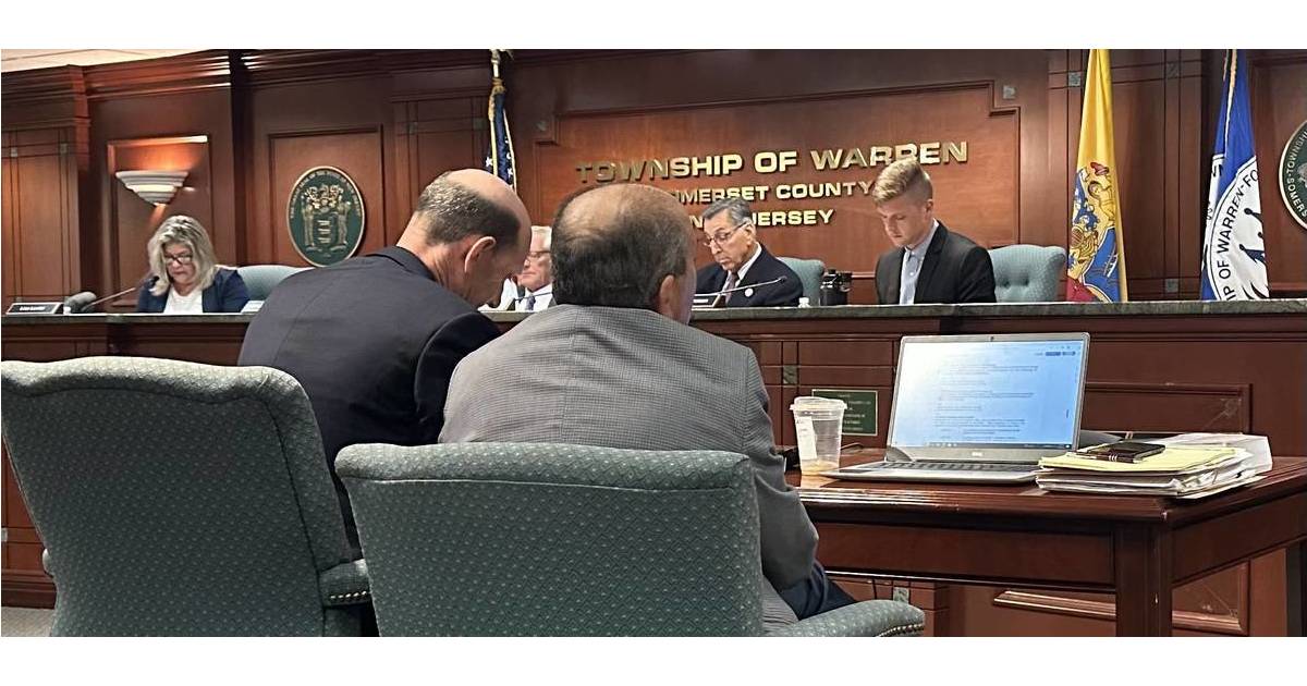 Warren Township Committee Approves but Hears Objections to Professional ...