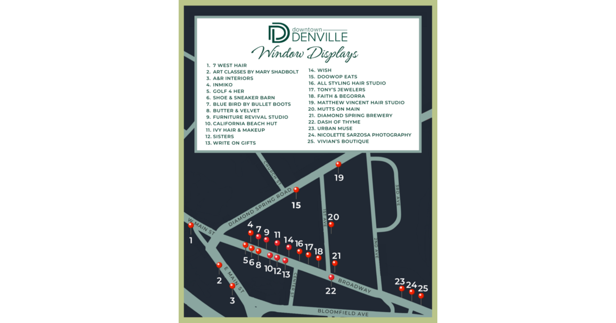 Downtown Denville Hosts Annual Holiday Open House and Window Decorating ...