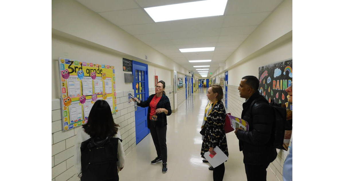 Singapore Delegates Tour Roselle Public Schools to Learn About Social ...