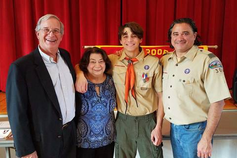 Troop 309's Devin Hastings Becomes Eagle Scout | South Plainfield, NJ ...