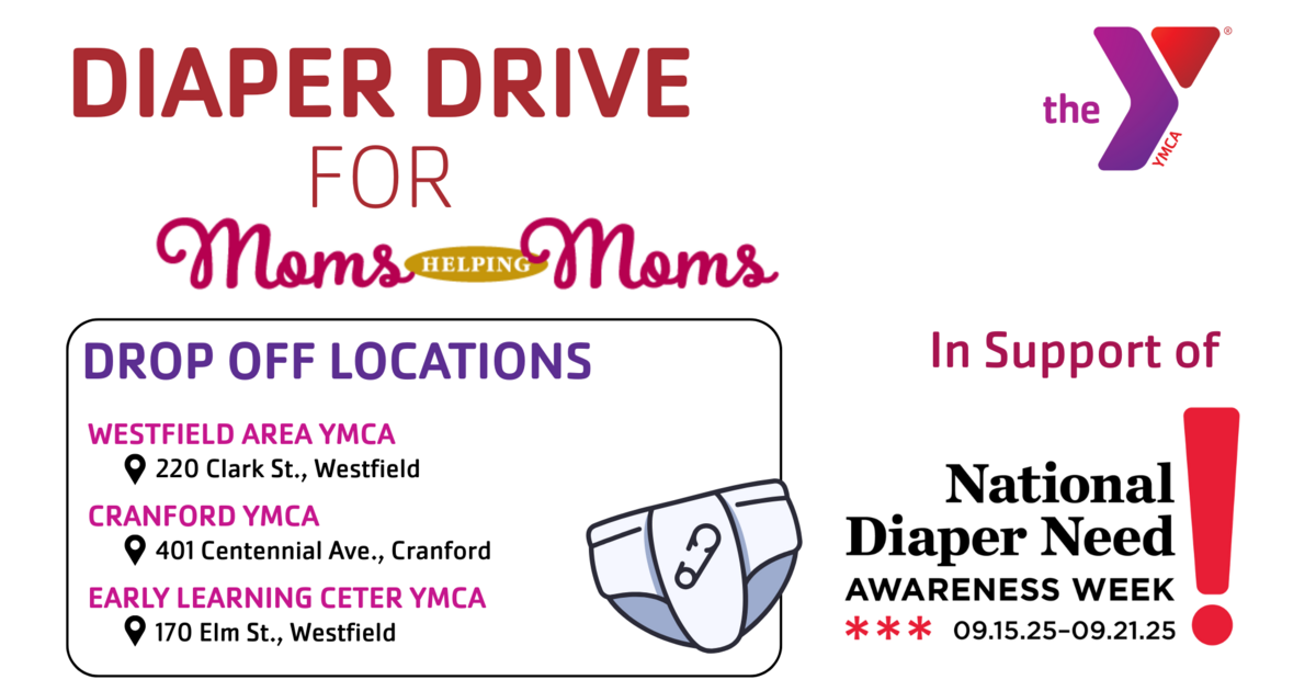 Westfield Area YMCA Hosts Diaper & Baby Supply Drive for Diaper Need ...