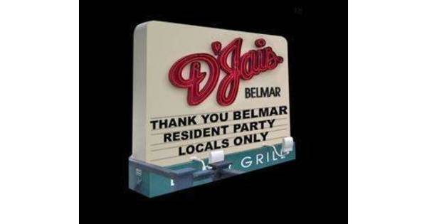 Belmar's Annual Residents Party Returns to D'Jais, Marking the ...