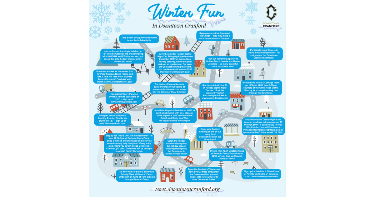 Holiday Activities are Just Around the Corner in Downtown Cranford ...
