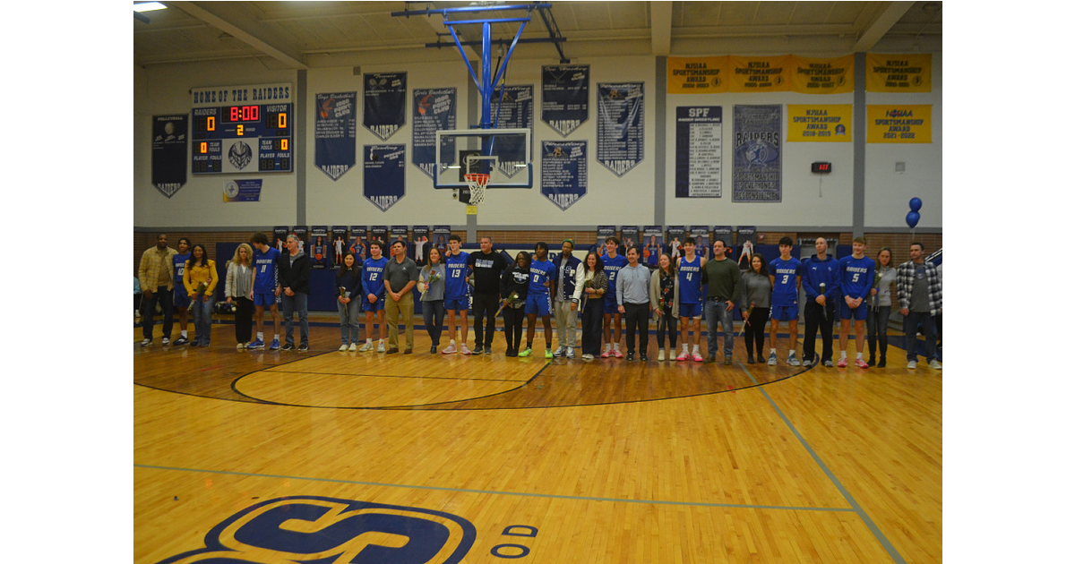 Boys Basketball: Scotch Plains-Fanwood Celebrates Senior Night with 40 ...