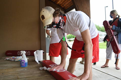 Westfield Memorial Pool Back in Action With Deluge of Coronavirus ...