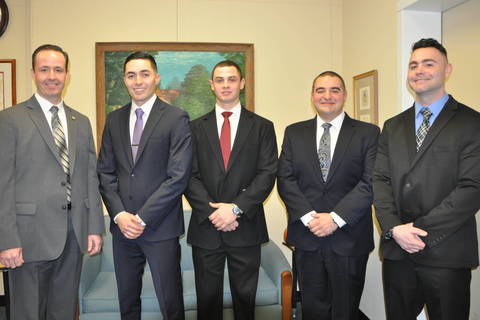 Four New Millburn Police Officers Sworn in At Township Meeting ...