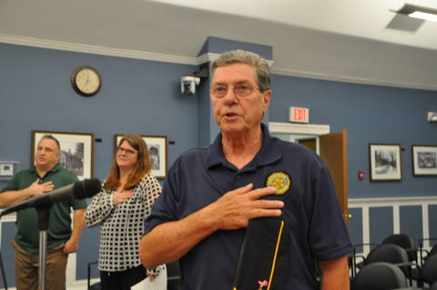 Springfield American Legion Post Member Leads Township Committee Flag ...