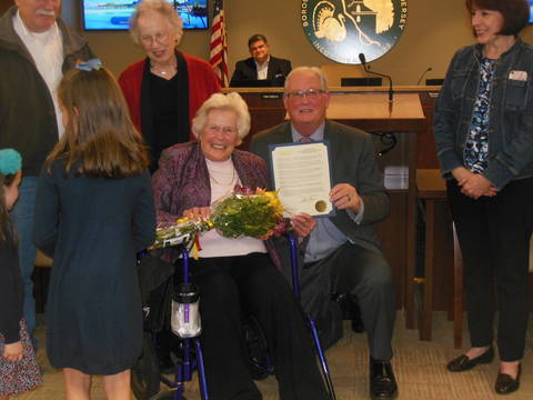 Eileen Prendeville’s 100th Birthday Celebrated at Council Meeting | New ...