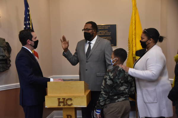 Jerry Walker Sworn in as Hudson County Commissioner | Jersey City, NJ ...