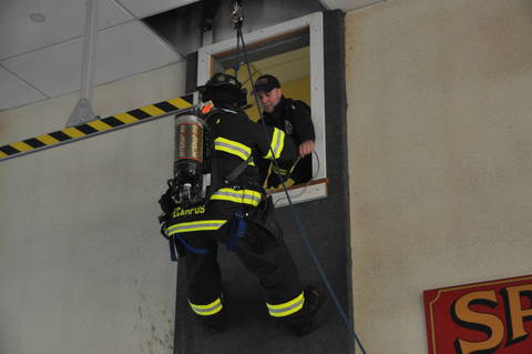 Springfield Fire Department Practices Bail-Out Scenarios in Annual ...