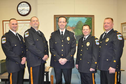 Millburn Police Department Swears in Two New Captains, Lieutenants at ...