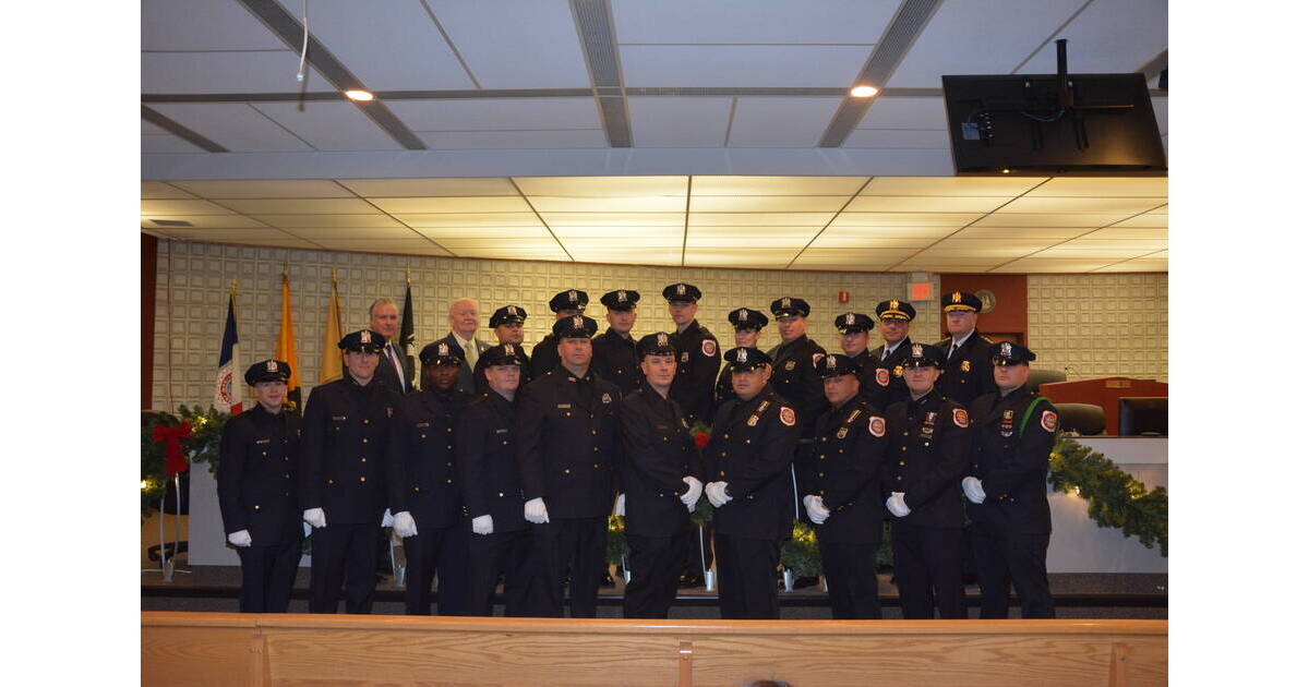 Bayonne Police Department Celebrates New Promotions | Bayonne, NJ News ...