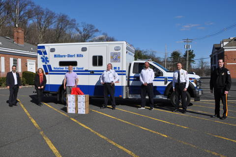 Millburn/Short Hills First Aid Squad Receives Gift of Masks From Local ...