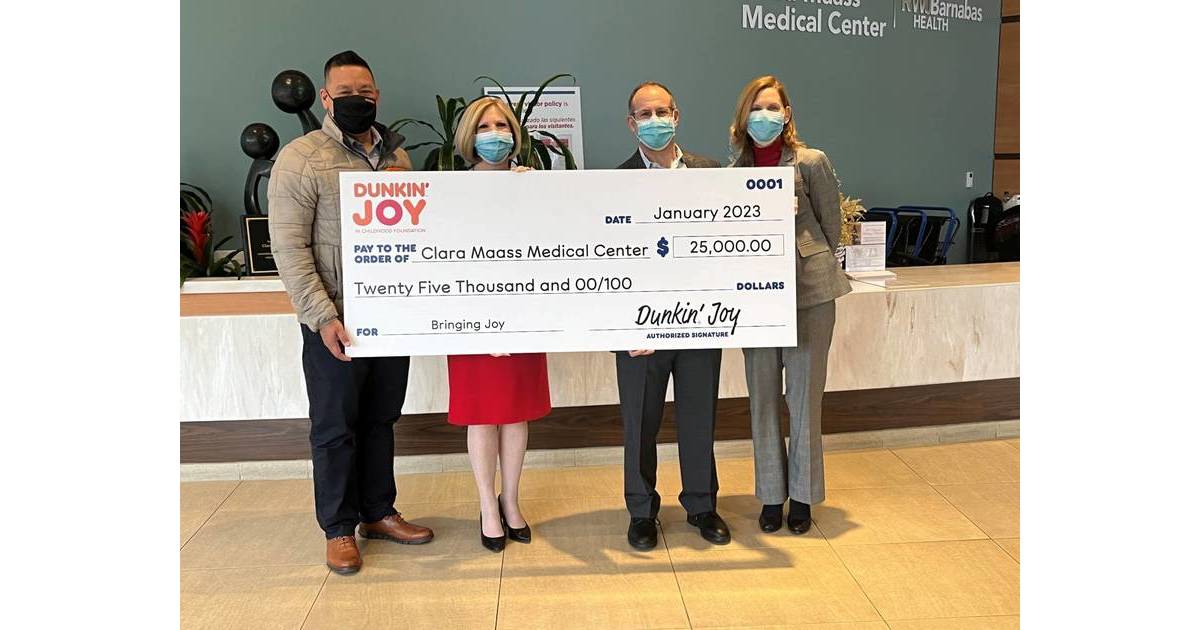 Dunkin’ Joy in Childhood Foundation Donates $25,000 to Clara Maass ...