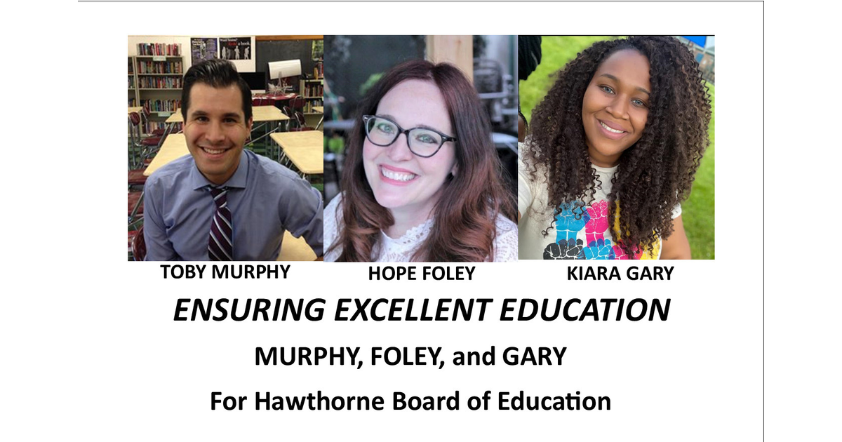 'Ensuring Excellent Education': Murphy, Foley, Gary Announce Hawthorne ...