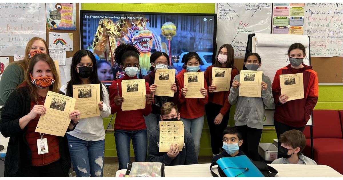 Warren 6th Grade Students and Staff Celebrate the Year of the Tiger ...