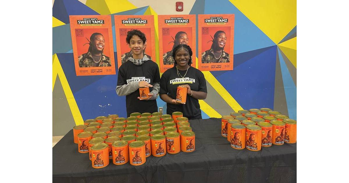 Fetty Wap Hosts "Sweet Yamz" Thanksgiving Giveaway in Hometown ...