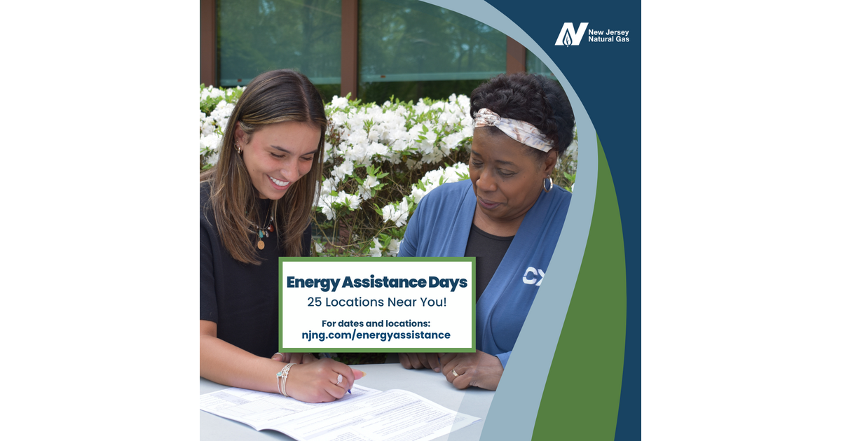NJNG Energy Assistance Days Coming to a Neighborhood Near You ...