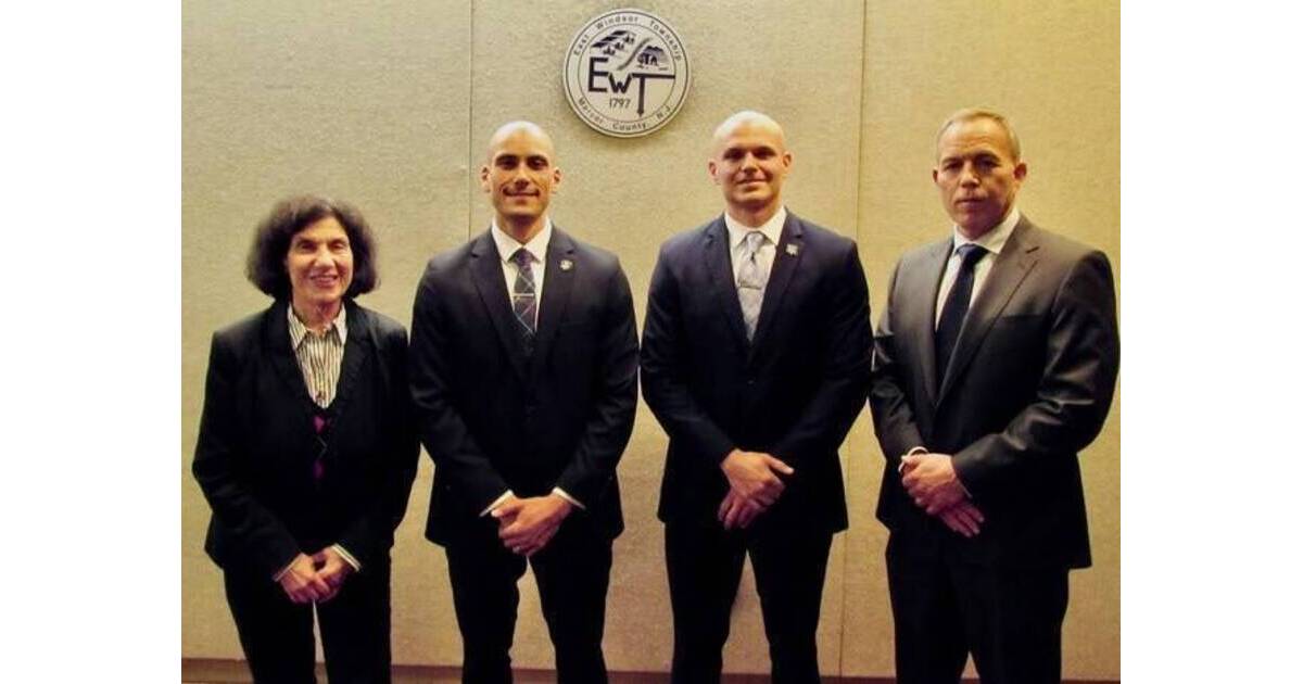 East Windsor Police Dept. Welcomes a Pair of Officers to the Ranks ...
