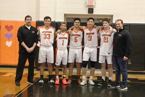 HS Boys Basketball: Hasbrouck Heights Holds off Lyndhurst on Senior ...