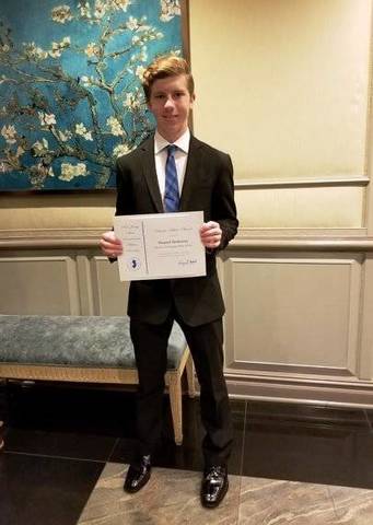 Hasbrouck Heights' Daniel Behrens Receives Scholar-Athlete Award | TAPinto