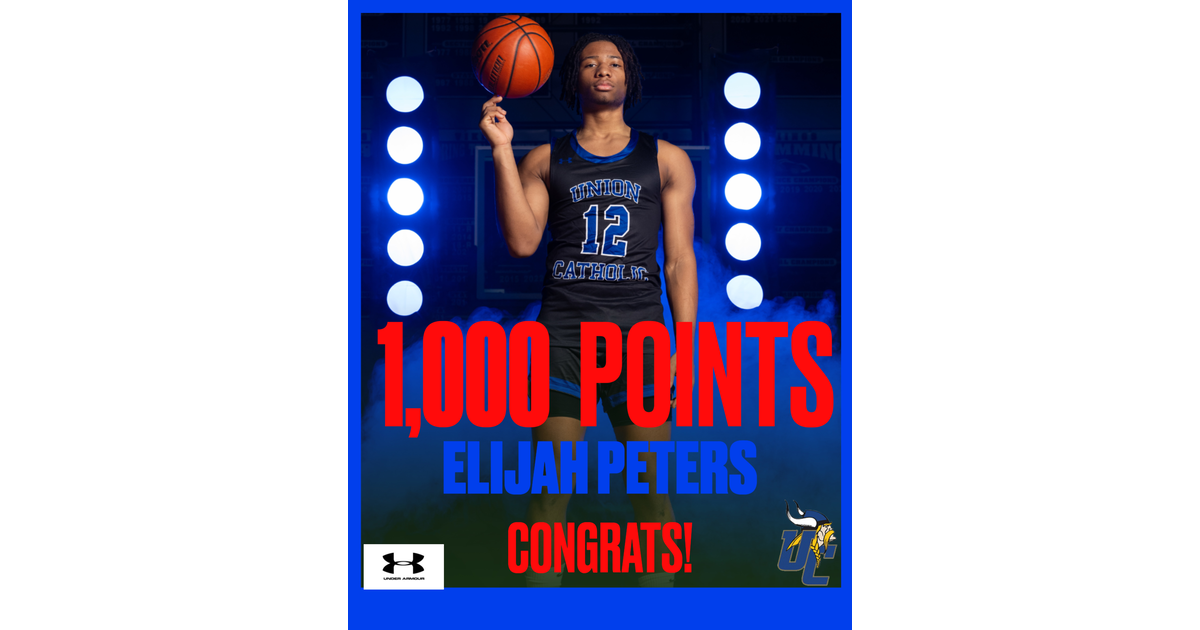 Peters Scores 1,000th Career-Point, Leads Union Catholic Boys over ...