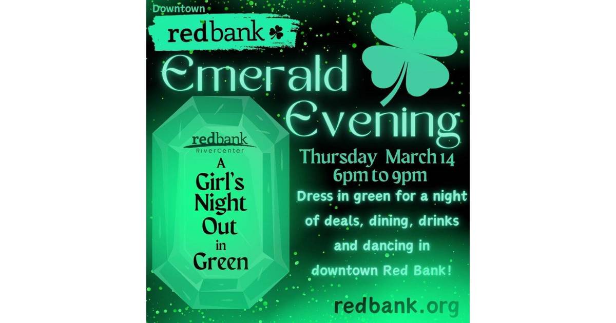 Red Bank Introduces Emerald Evening - A Girl’s Night Out in Green | Red ...