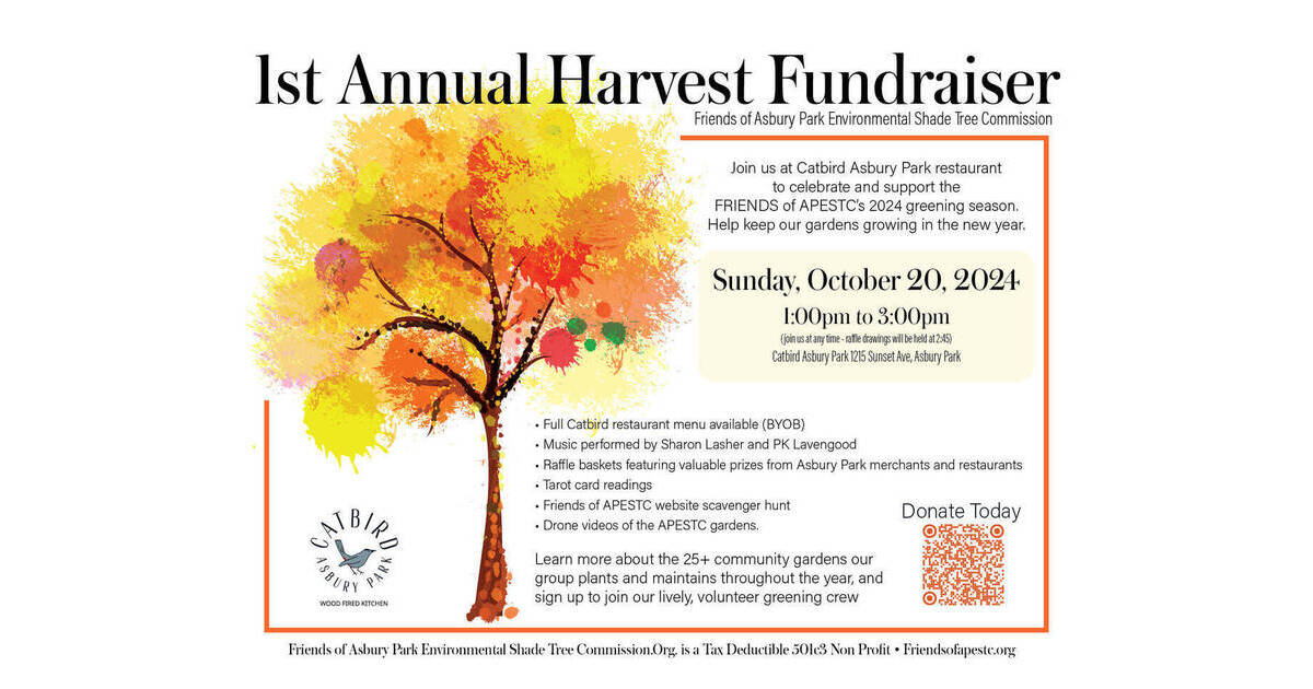 Asbury Park Environmental Shade Tree Commission Hosts First Annual ...