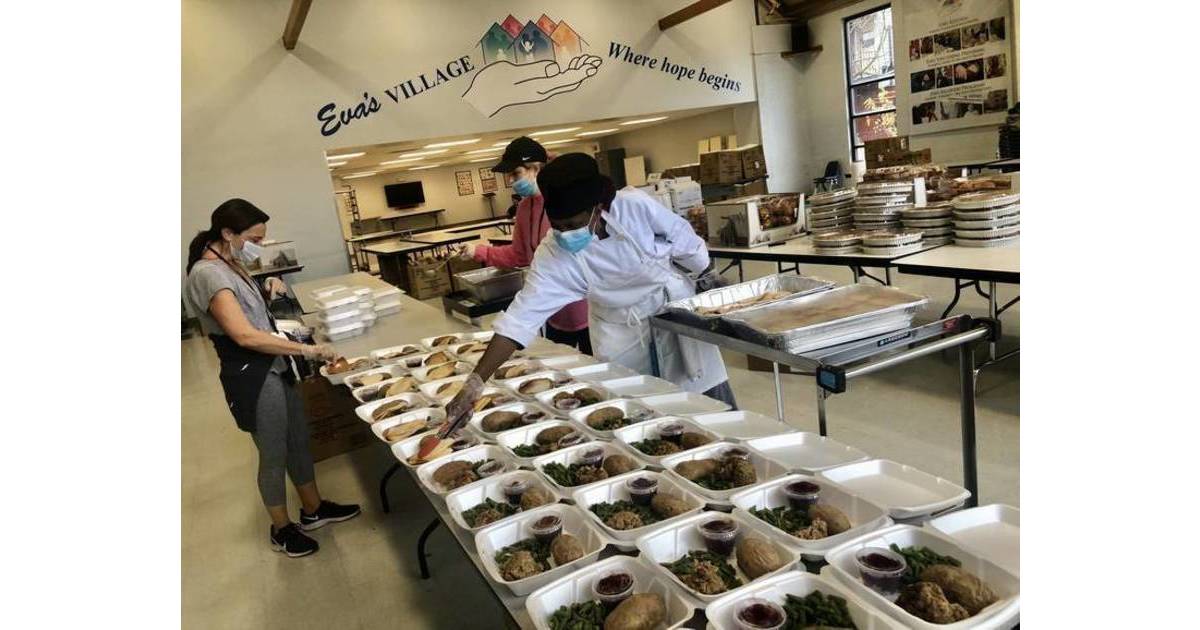 Eva's Village Community Kitchen Reopens for Sit-Down Meal Service ...