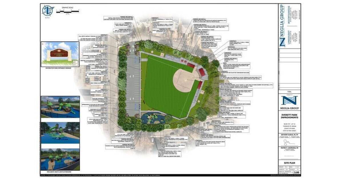 Township of Verona Announces Renovation Project for Everett Field ...