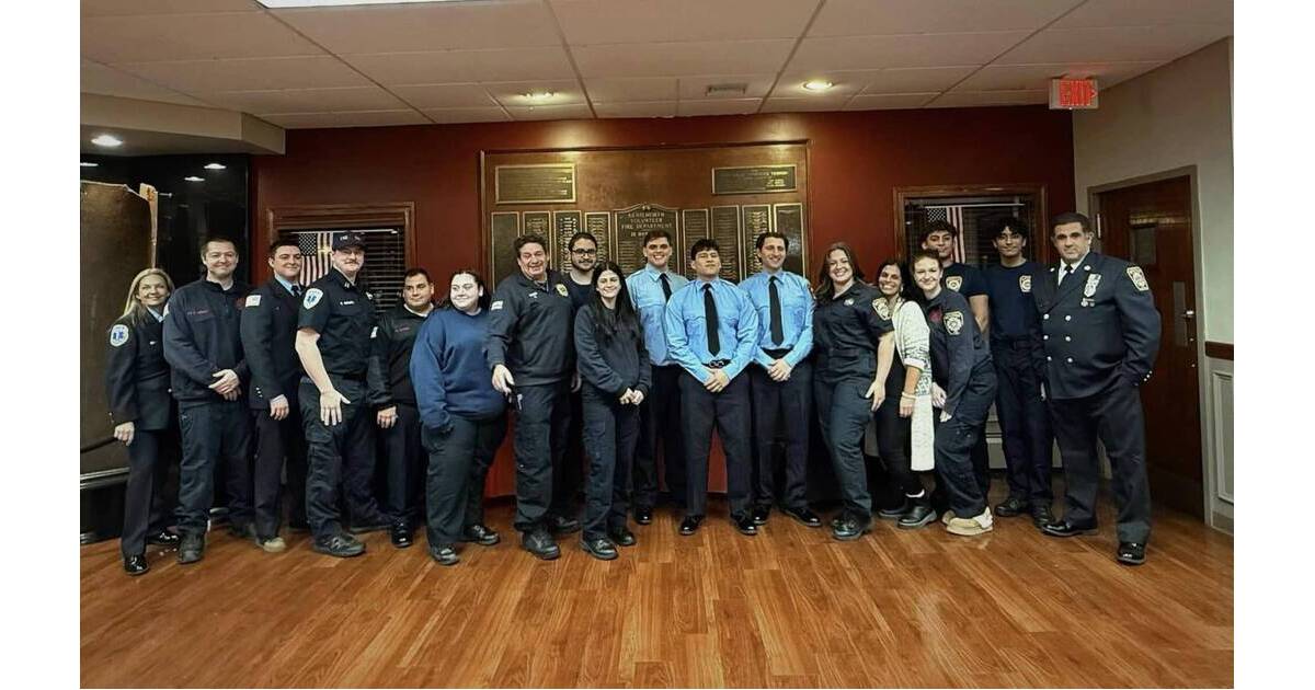 Kenilworth Fire Department & Rescue Squad Celebrates Six New Graduates ...