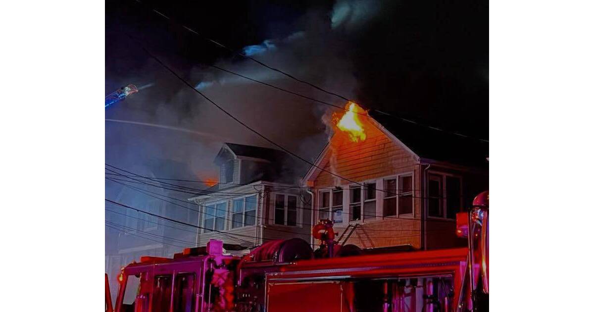 Kenilworth Fire Department Responds to Four-Alarm Fire in Roselle ...
