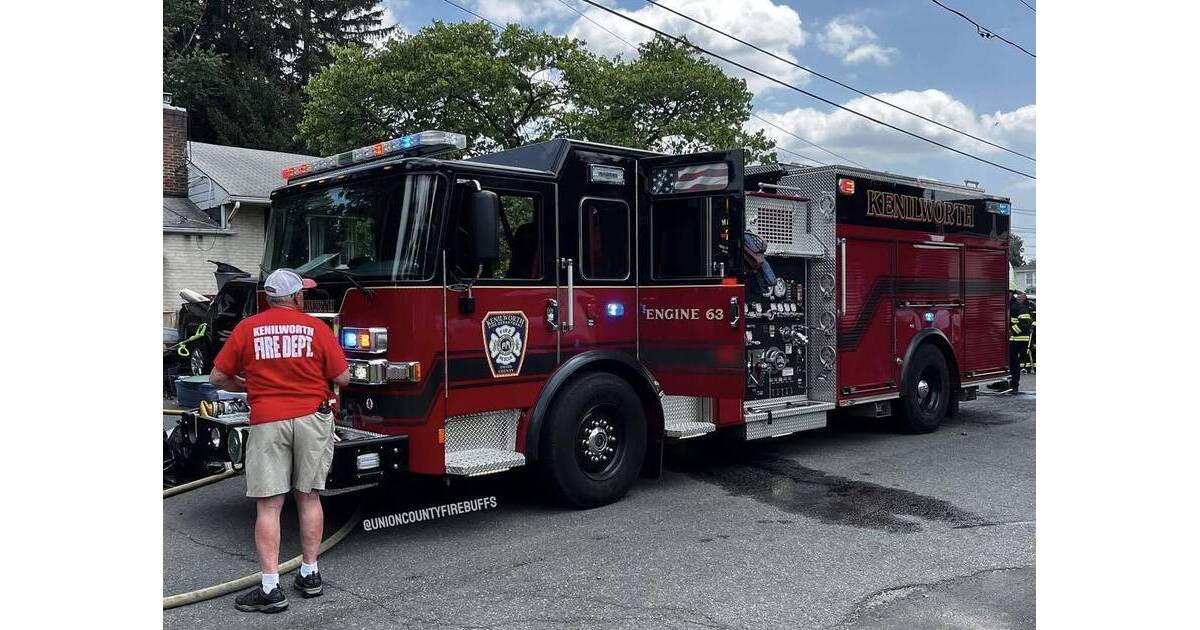 Kenilworth Fire Department Responds to Possible Residential Fire ...