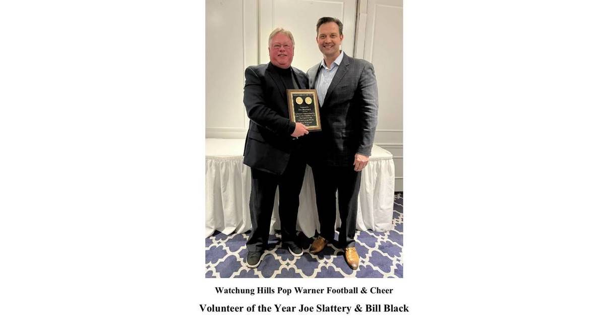 Watchung Hills Pop Warner Football & Cheer Volunteer of the Year Joe ...