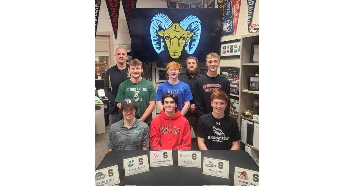 Southern Regional Senior Baseball Players Make College Commitments for 2024-25 | Stafford/LBI ...