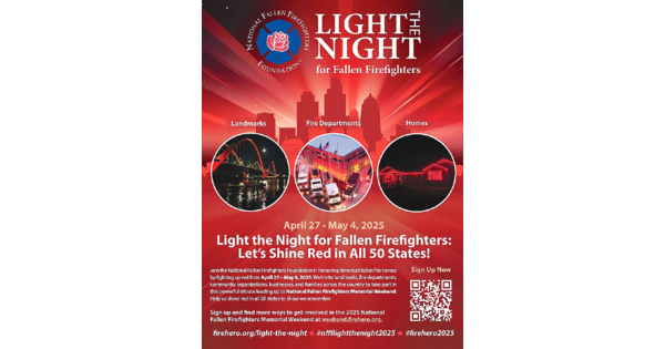 Fanwood 'Lights The Night' for Fallen Firefighters | Scotch Plains ...