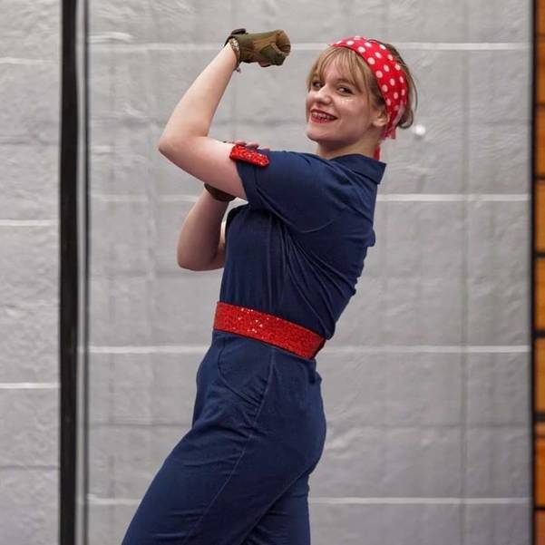 Rosie The Riveter Costume Full Body