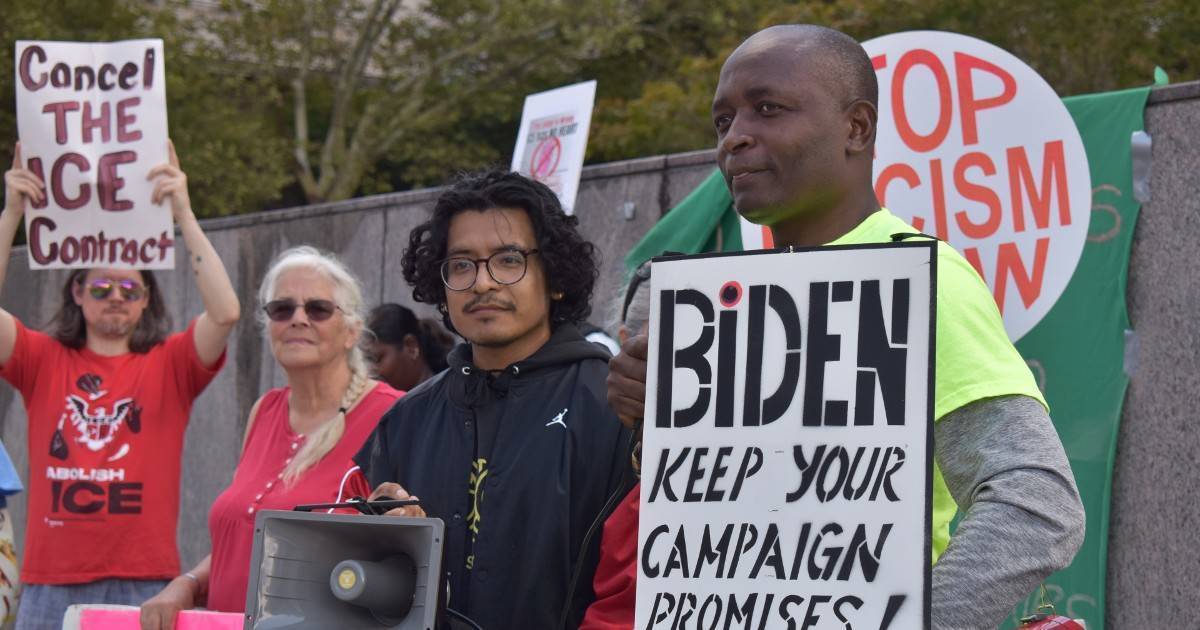 Protesters in Newark Rail Against Judge's Decision to Keep ICE ...