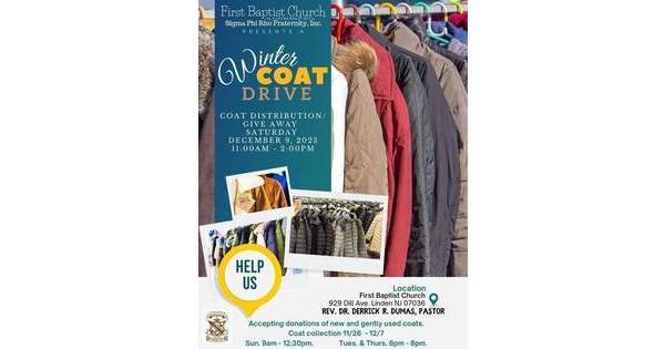 First Baptist Church and Sigma Phi Rho Fraternity Host Winter Coat ...
