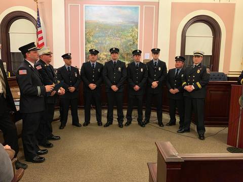 Maplewood Fire Department Presents 2019 Departmental Awards | SOMA, NJ ...