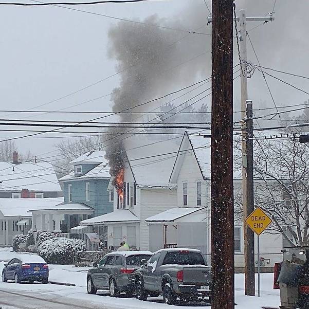 Two Olean Residents Suffer Burns in North Union Street Fire | TAPinto