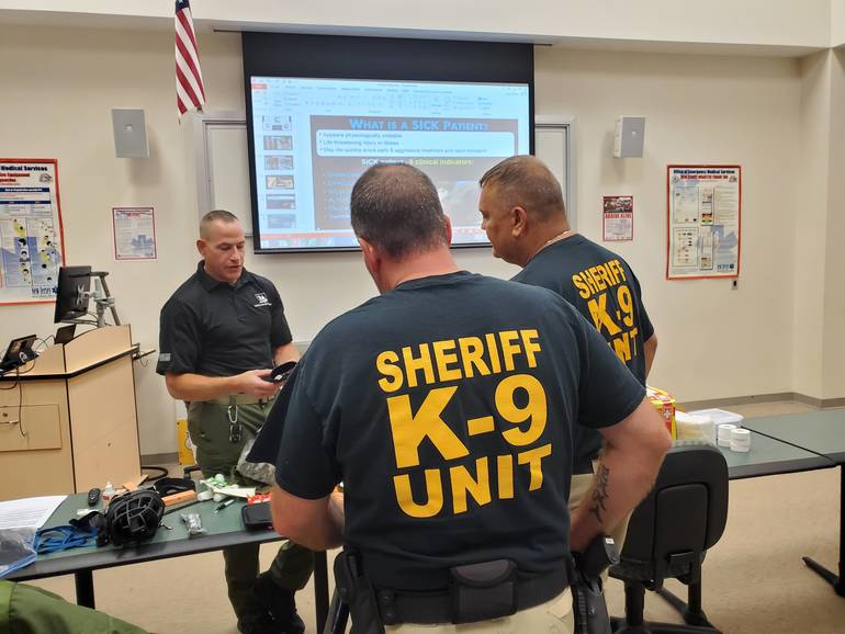 Passaic County Sheriff’s Department Holds K-9 First Aid Seminar - TAPinto