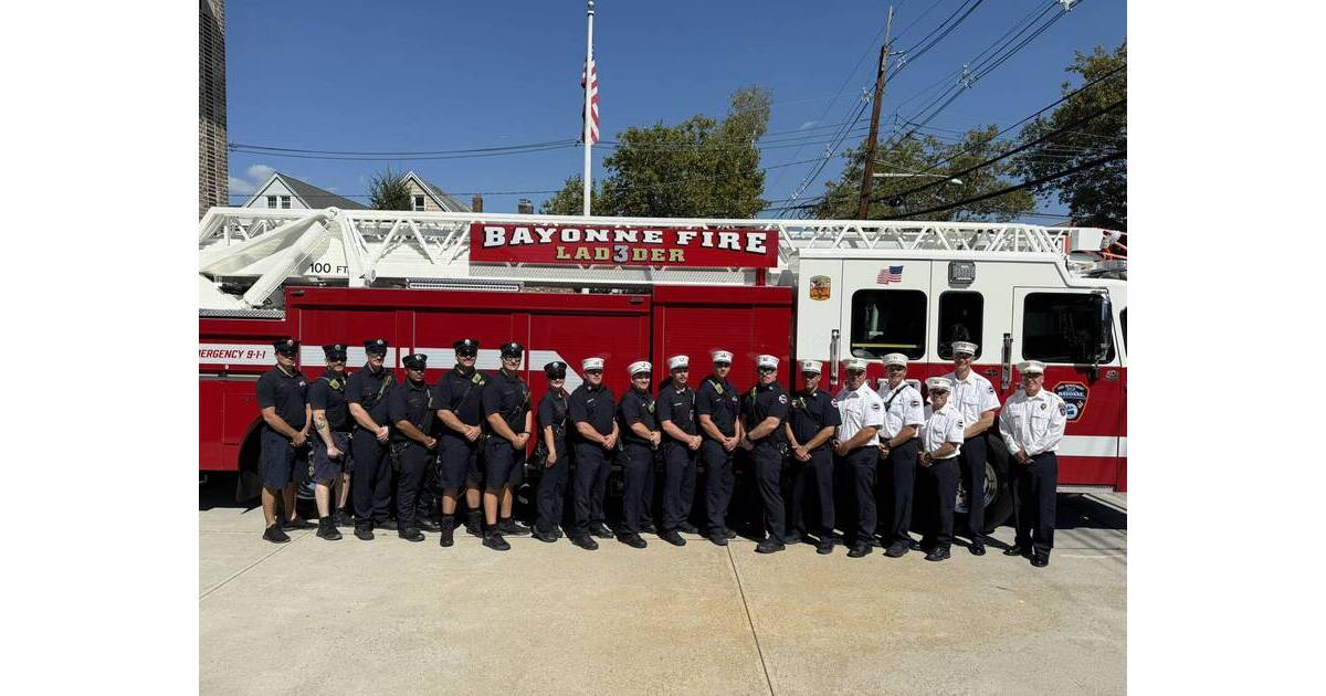 Bayonne Fire Department Welcomes New Truck | Bayonne, NJ News TAPinto ...