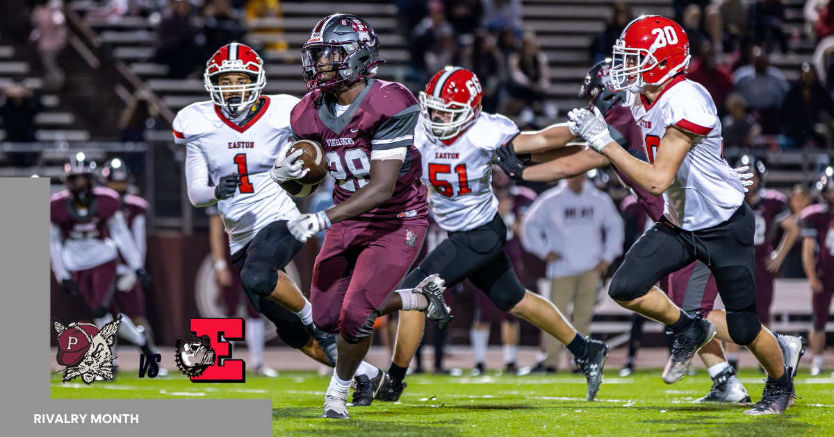RIVALRY MONTH: Junior VarsityFootball Action from Easton vs ...