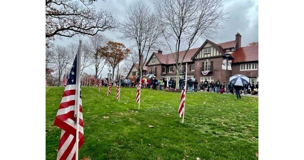 Flags Honoring Area Veterans Dedicated at Town Hall, To be Displayed ...